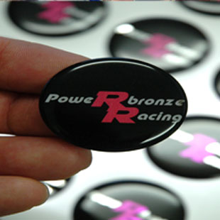 Domed Labels, Gel Badges and Polydome Decals