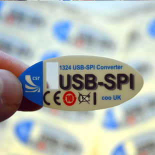 Self Adhesive Metal & Plastic Labels / Nameplates - CMK